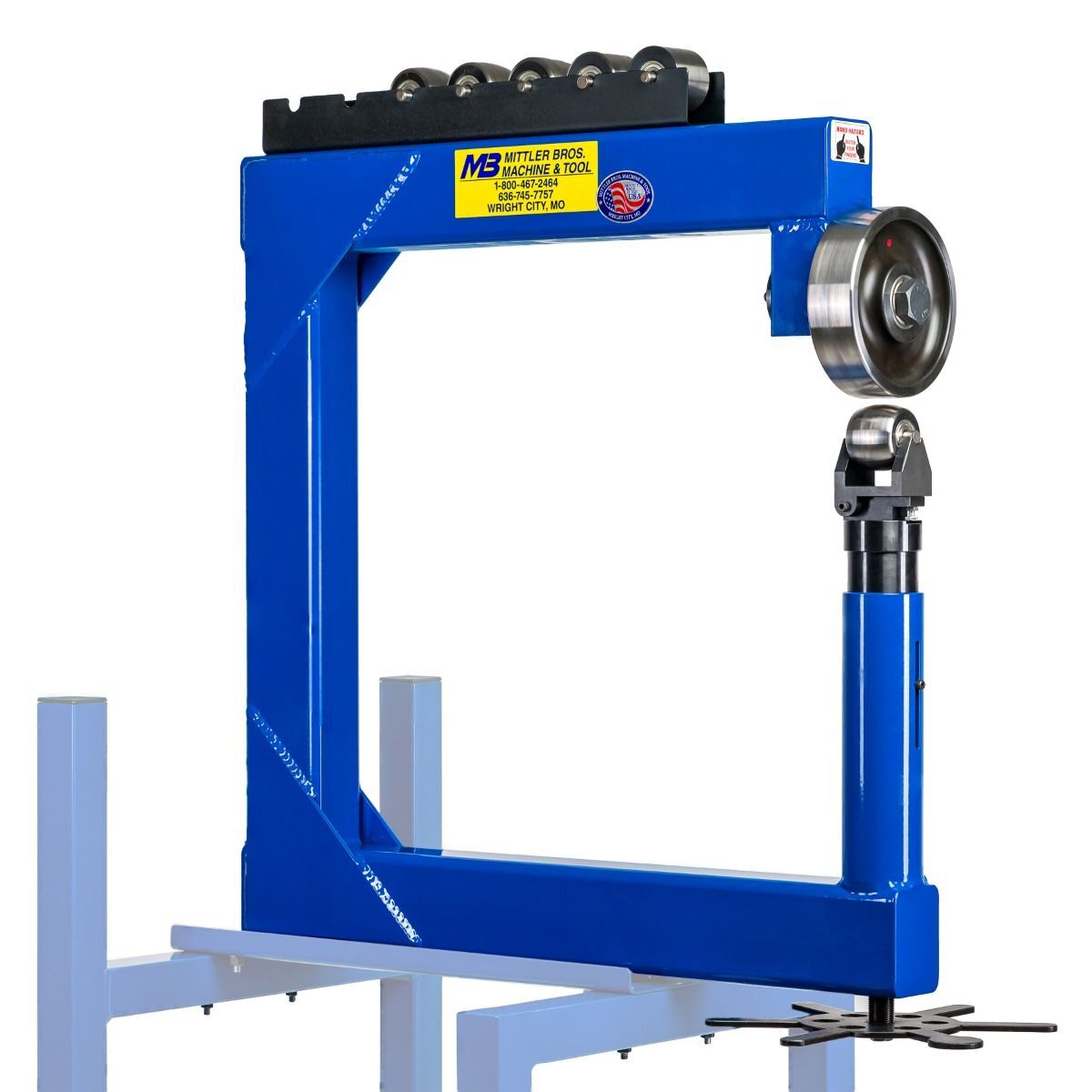 Mittler Bros. Bench Mount English Wheel (2900) — Shape The Metal