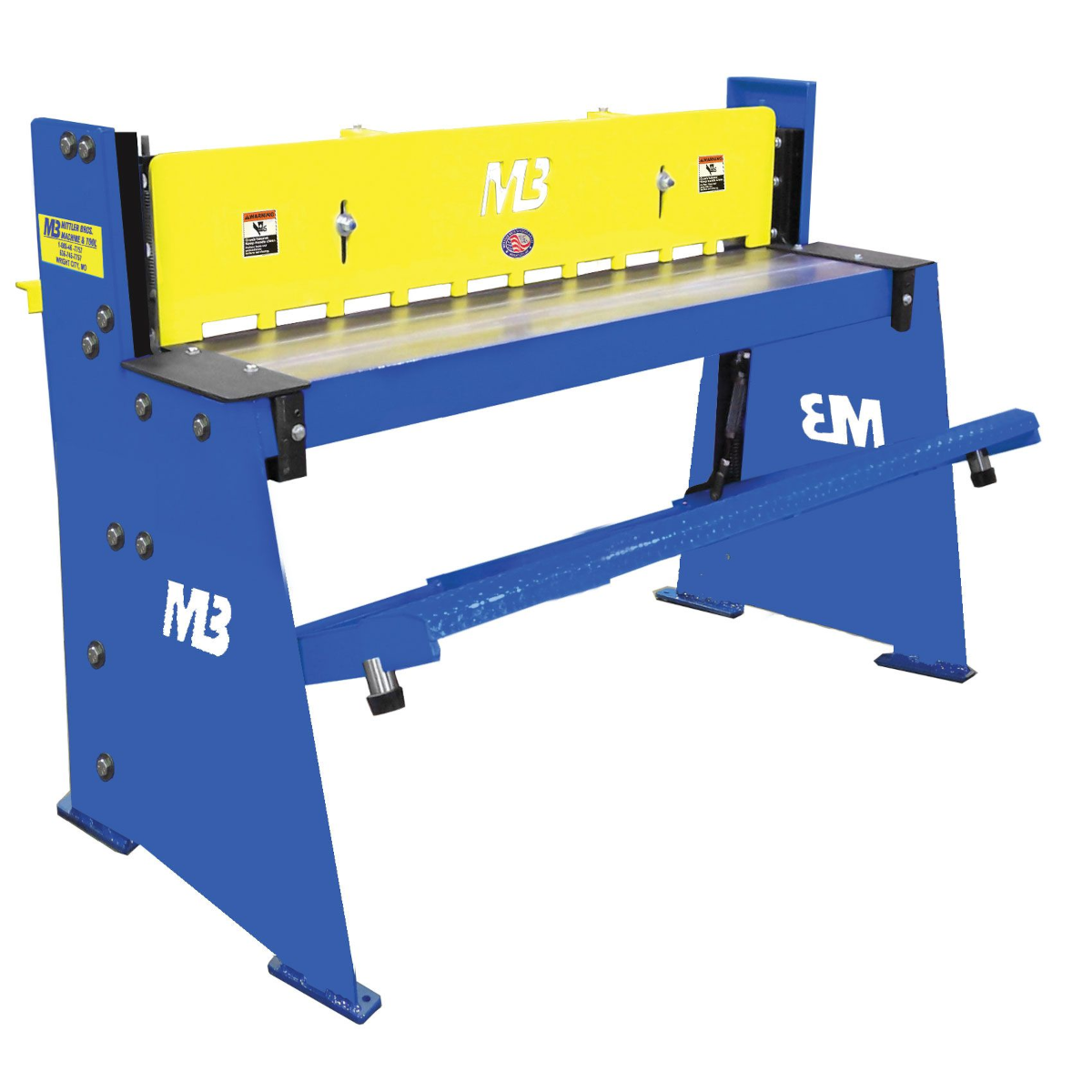 Mittler Bros. 52" Foot / Stomp Shear (3000-52-16) — Shape The Metal